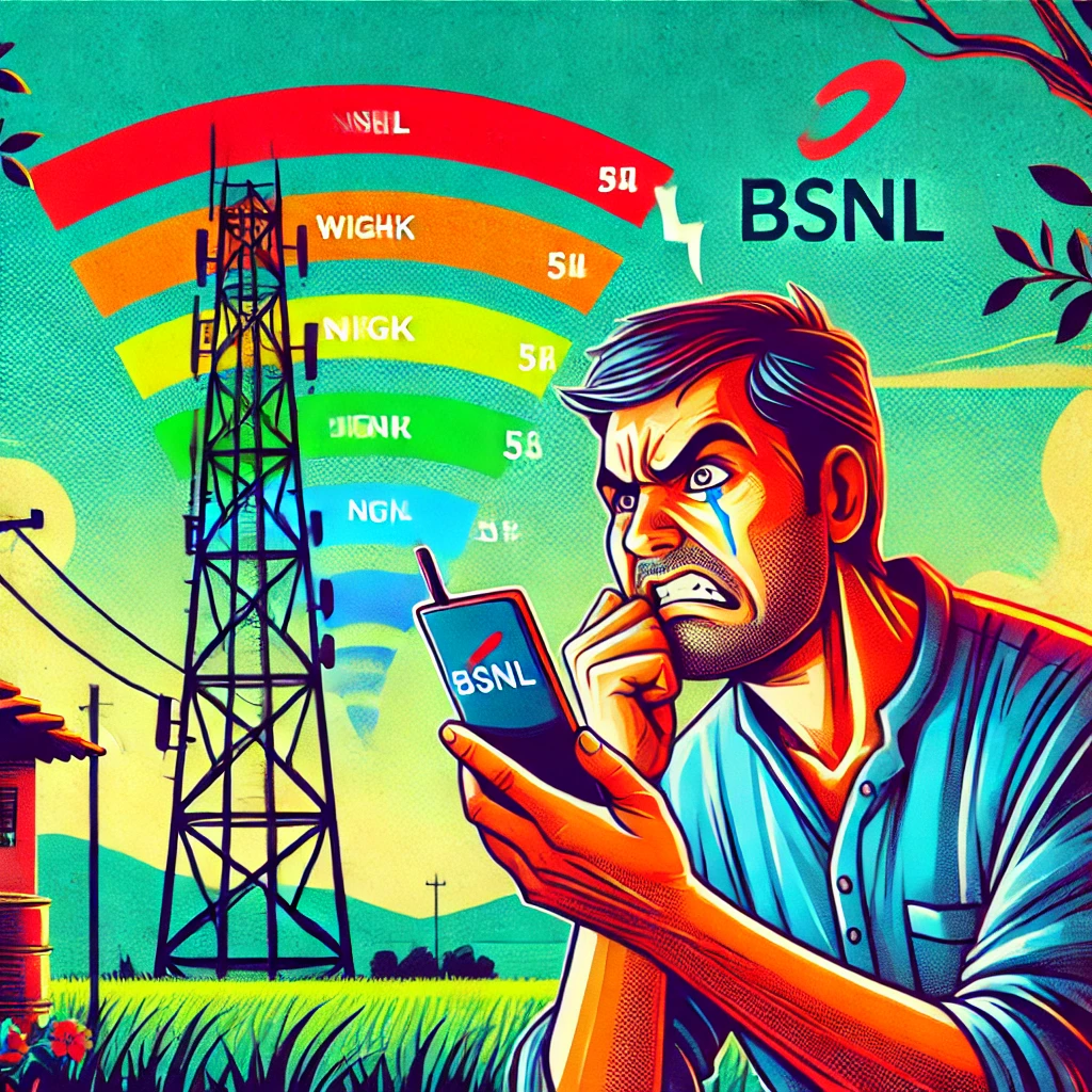 Why Is BSNL’s 4G Network Coverage So Poor? – ParagKar.